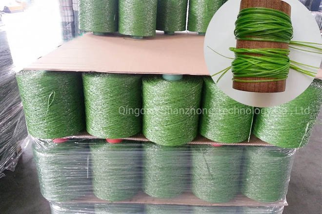 Best Quality China Plastic PP PE Grass Yarn Monofilament Yarn Extrusion ...